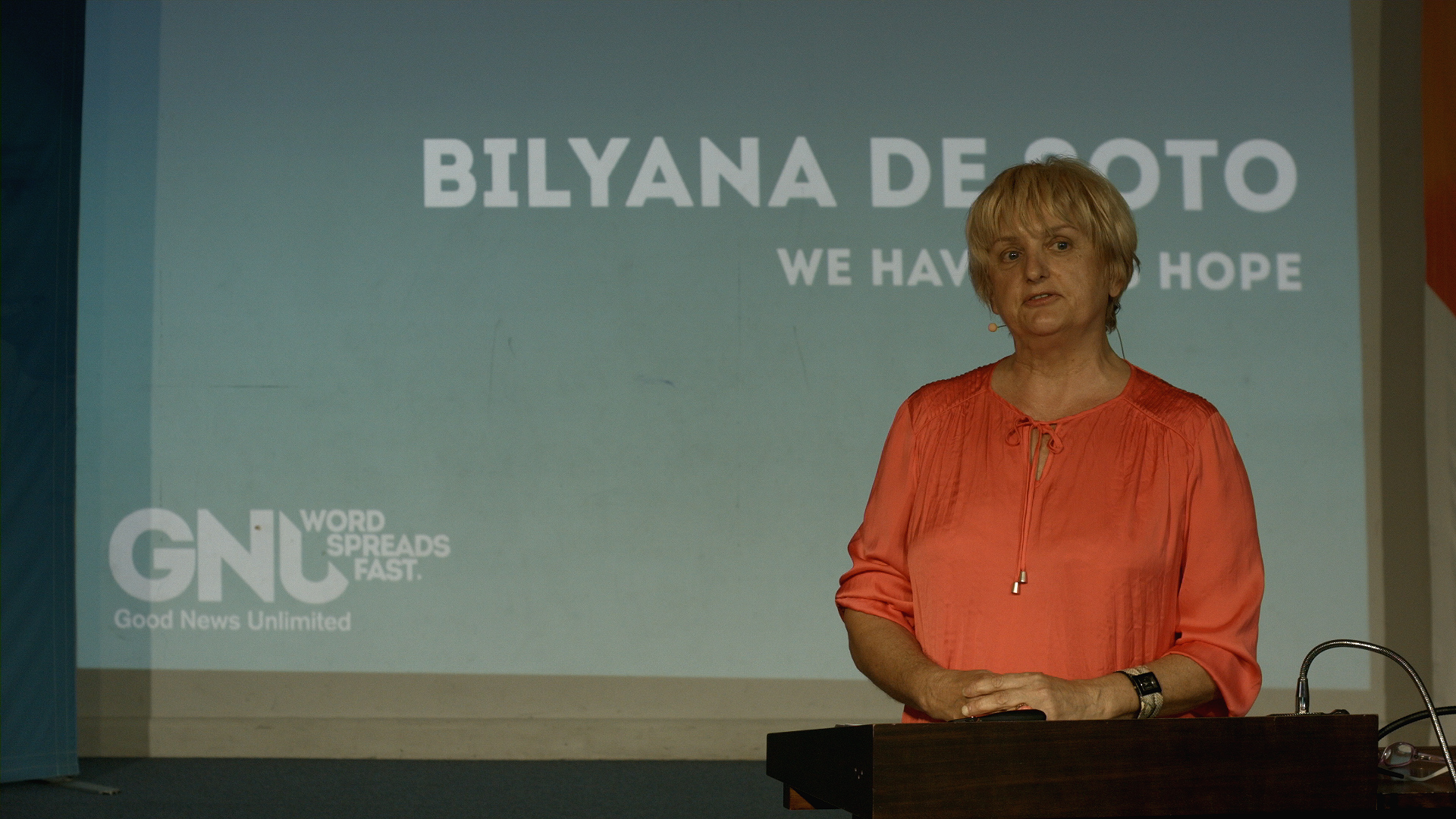2015 11 21 - Bilyana De Soto - We Have This Hope | Good News Unlimited