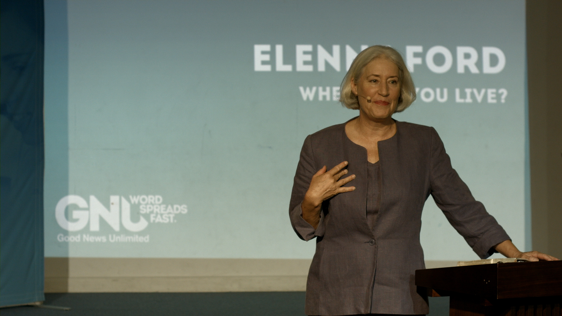 2016 02 13 - Elenne Ford - Where Do You Live? – Part 1 | Good News ...