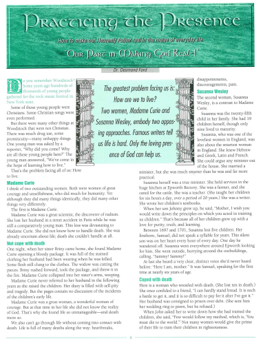 Our Part In Making God Real 1 To 5 | Good News Unlimited