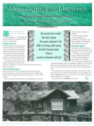 Our Part In Making God Real 1 To 5 | Good News Unlimited