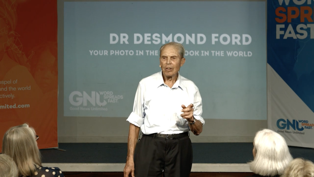 Your Photo In The Best Book In The World - Dr Desmond Ford - 10/01/15 ...
