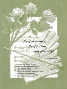 Performance, Perfection, And Promise | Good News Unlimited